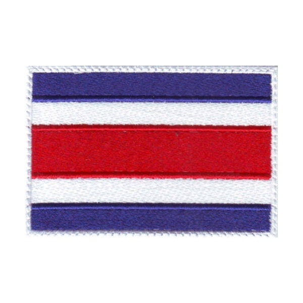 Costa Rica Flag Embroidered Patch - Etsy