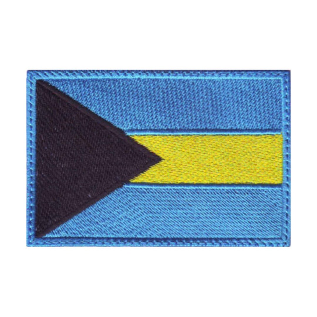 Bahamas Flag Embroidered Patch - Etsy