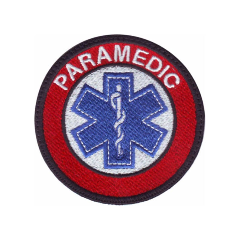 Paramedic Star of Life EMT/EMS Embroidered Patch (A) - Etsy