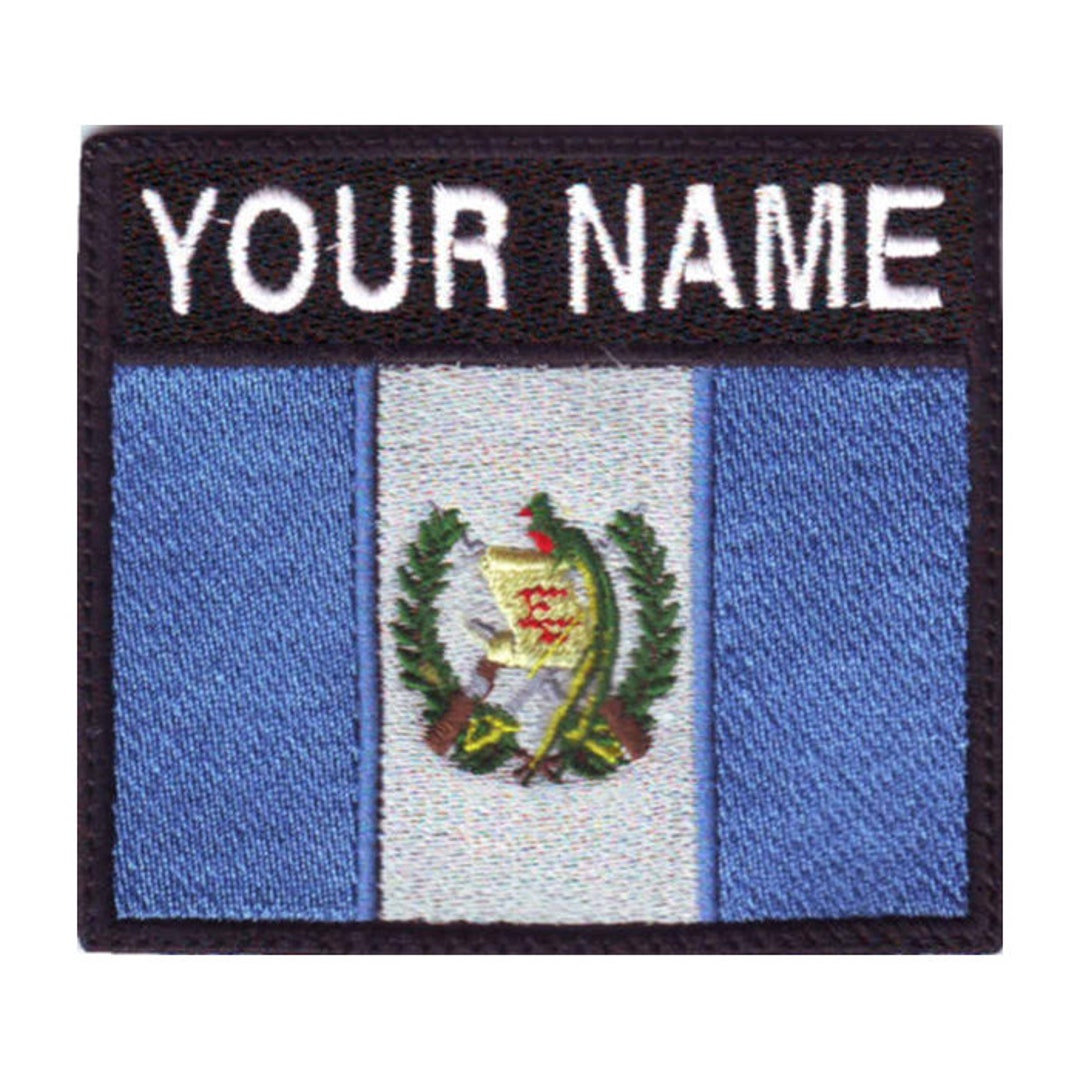Guatemala Personalized Badge Flag Embroidered Patch - Etsy
