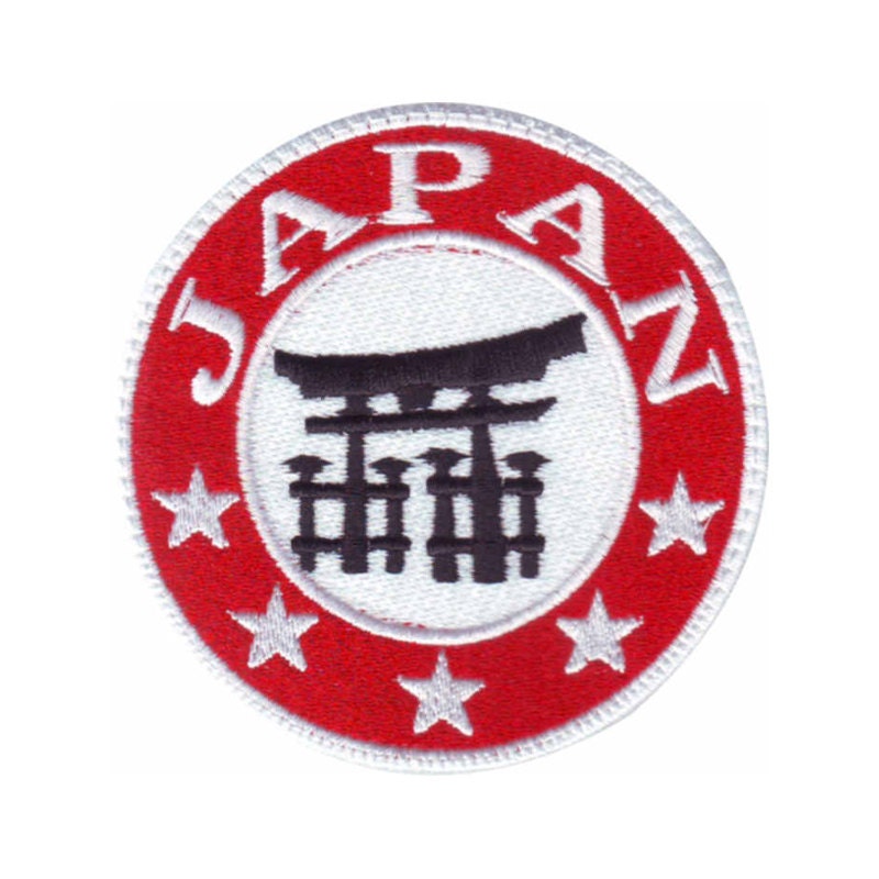 JAPAN (A) Embroidered Patch - Etsy