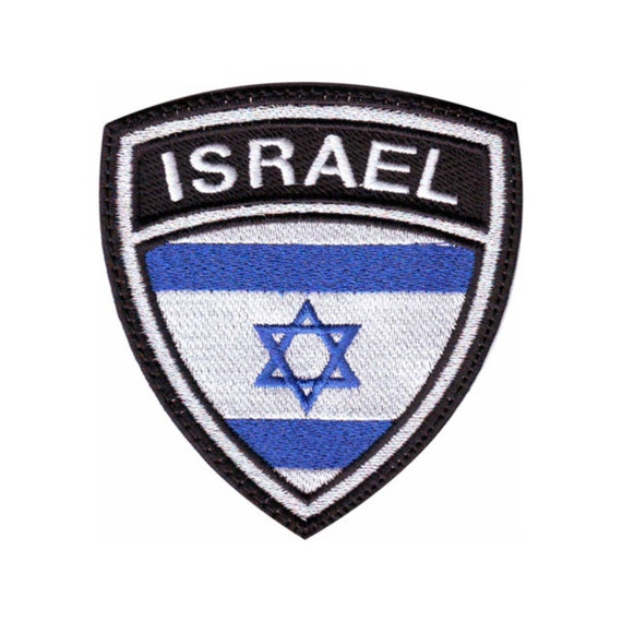 Israel Crest Flag Embroidered Patch - Etsy