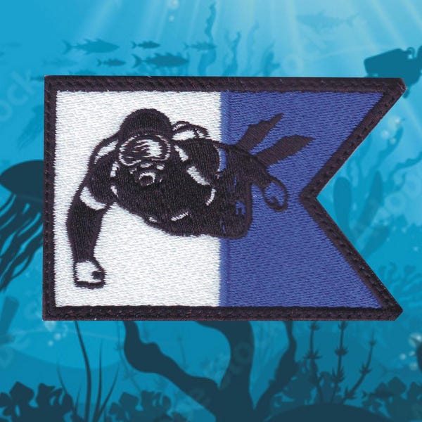 Scuba Patch - Etsy