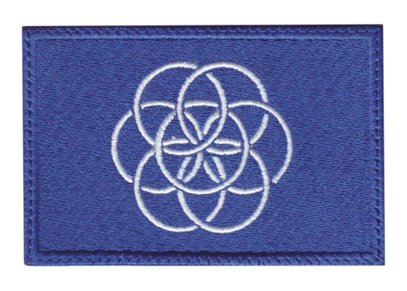 Parche Bordado De La Bandera Del Planeta Tierra (IFOPE) - Etsy