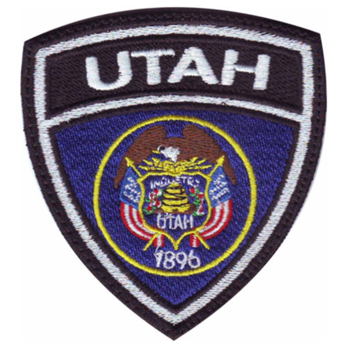Utah State Crest Flag Embroidered Patch - Etsy