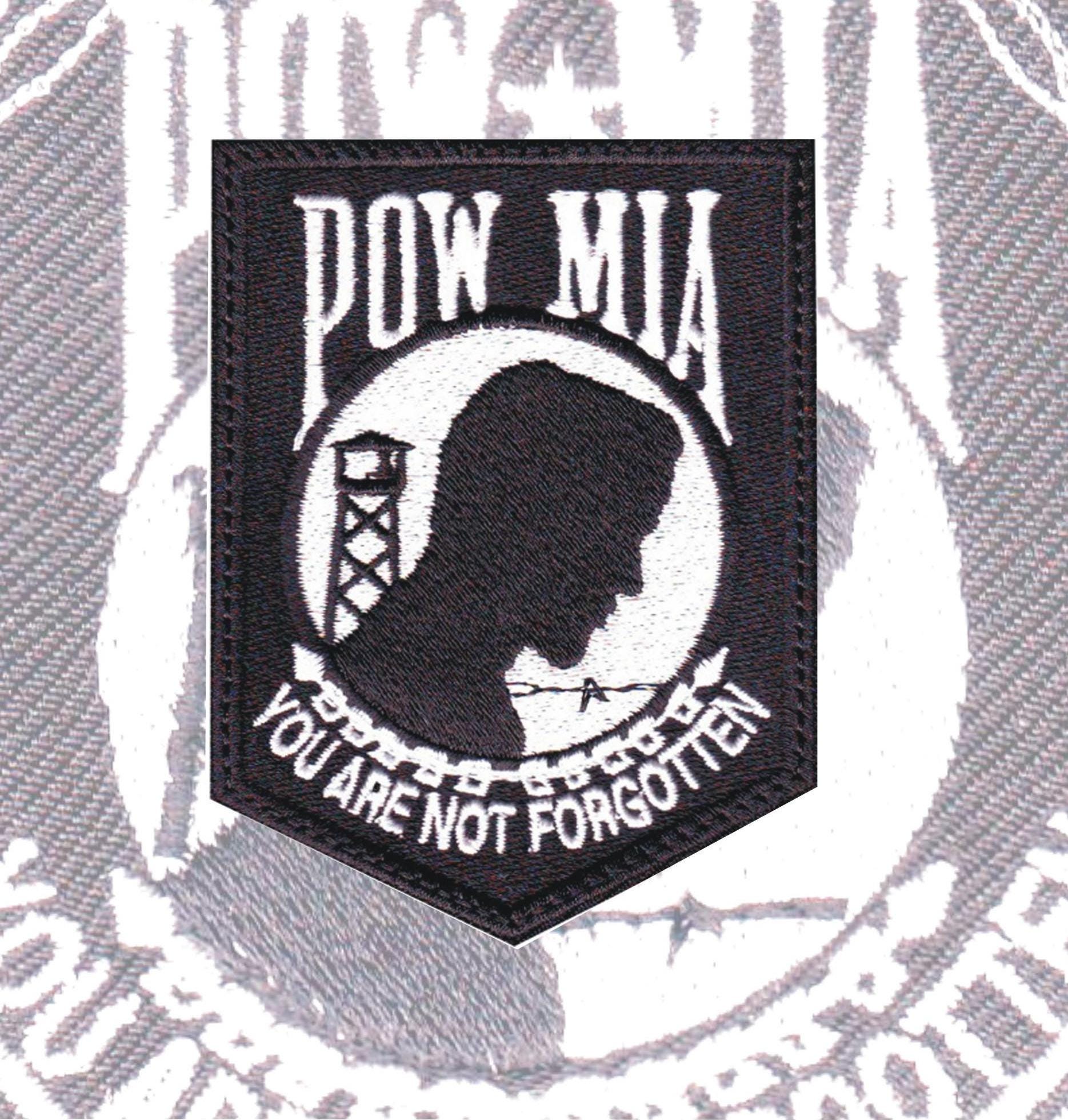 Pow Mia Embroidered Patch - Etsy