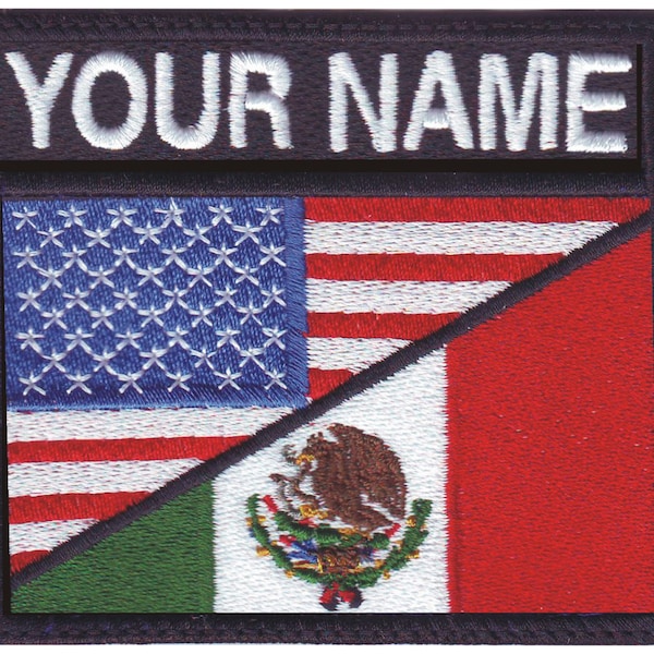 Mexico Flag Hat Patch - Etsy