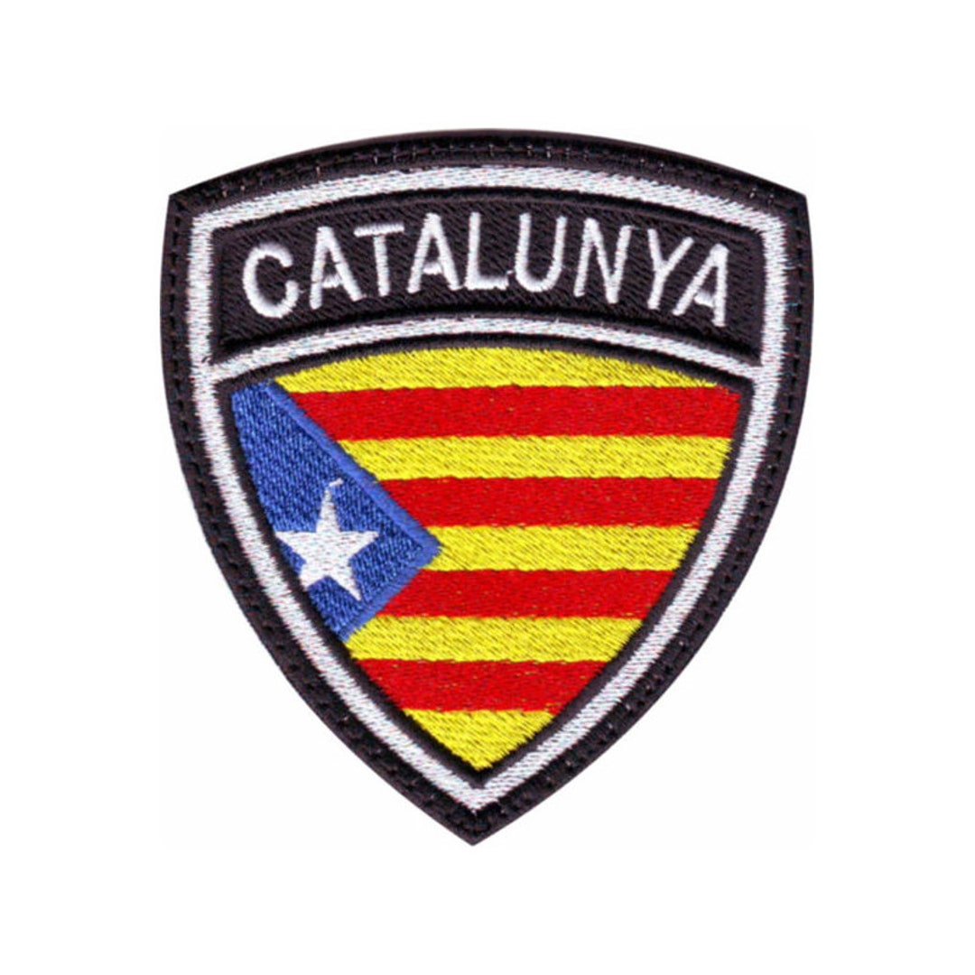 Catalunya Estelada Spain Crest Flag Embroidered Patch - Etsy