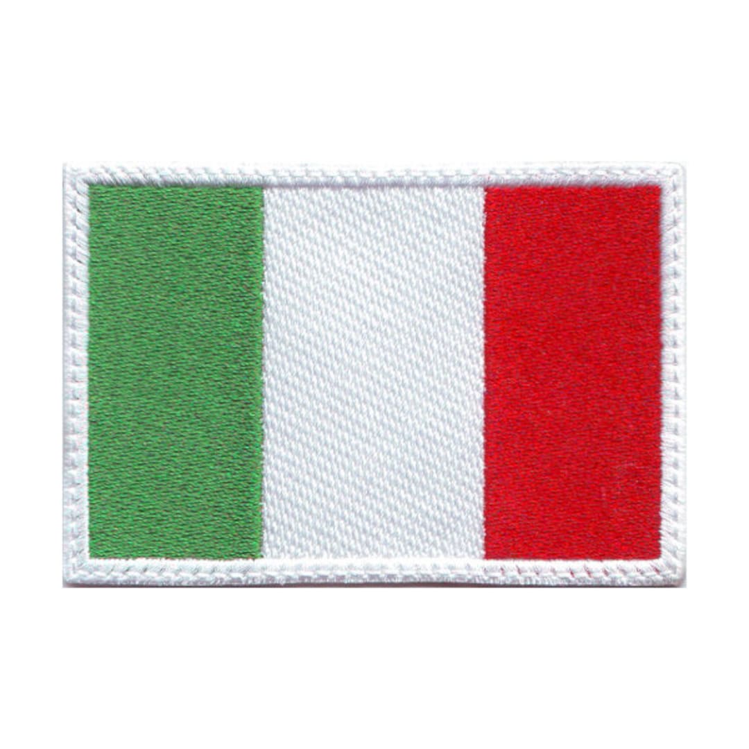 Italy Flag Embroidered Patch - Etsy