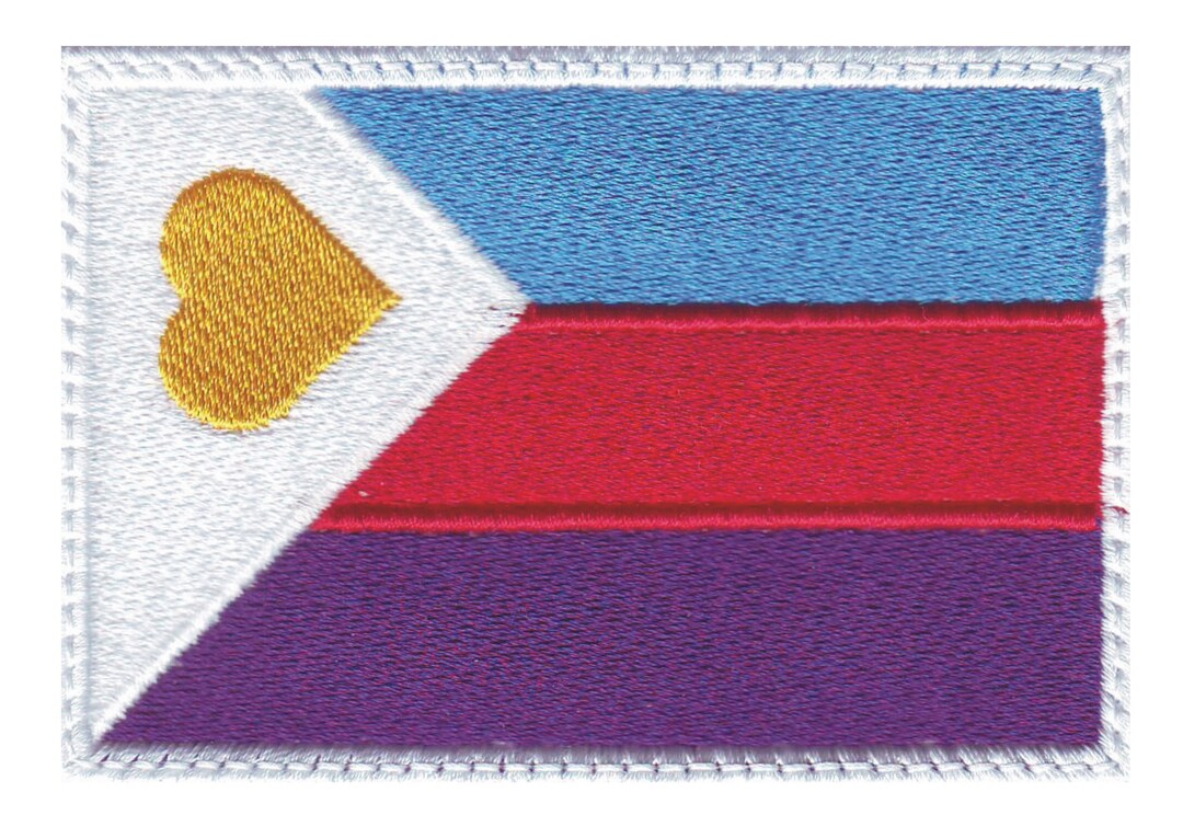 Polyamorous New Flag LGBTQIA+ Pride Flag Embroidered Patch - Etsy