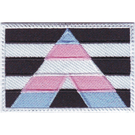 Ally Transgender Pride Flag Embroidered Patch | Etsy