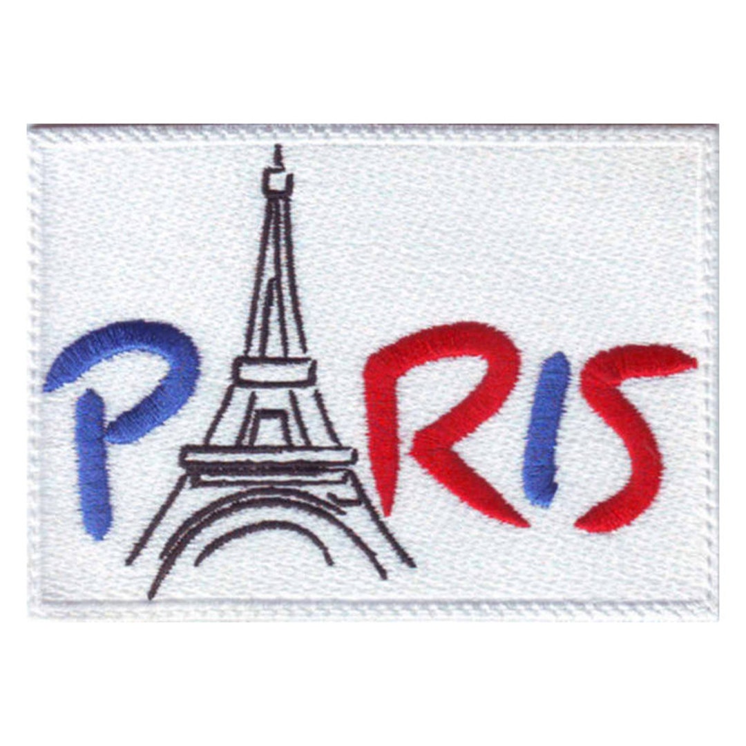 Paris France (A) Embroidered Patch - Etsy