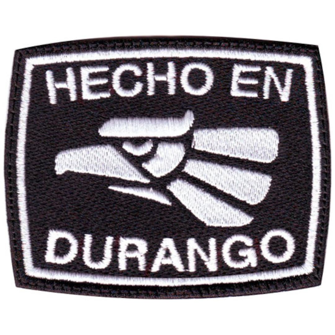 Durango Hecho En Mexico Embroidered Patch - Etsy