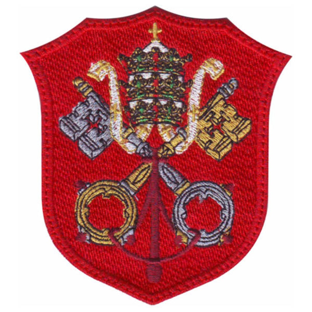 Vatican Shield Flag Embroidered Patch - Etsy