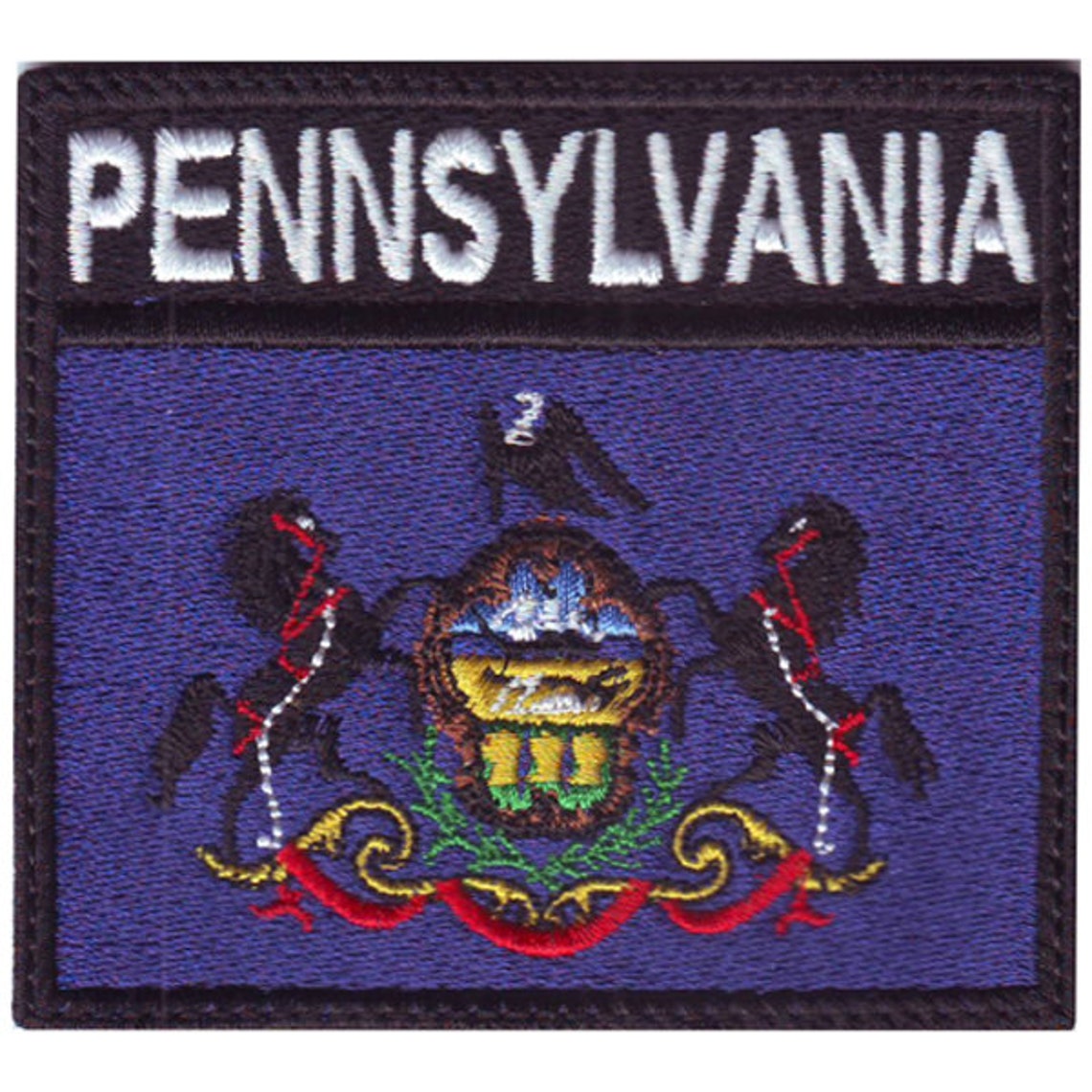 Pennsylvania State Badge Flag Embroidered Patch - Etsy