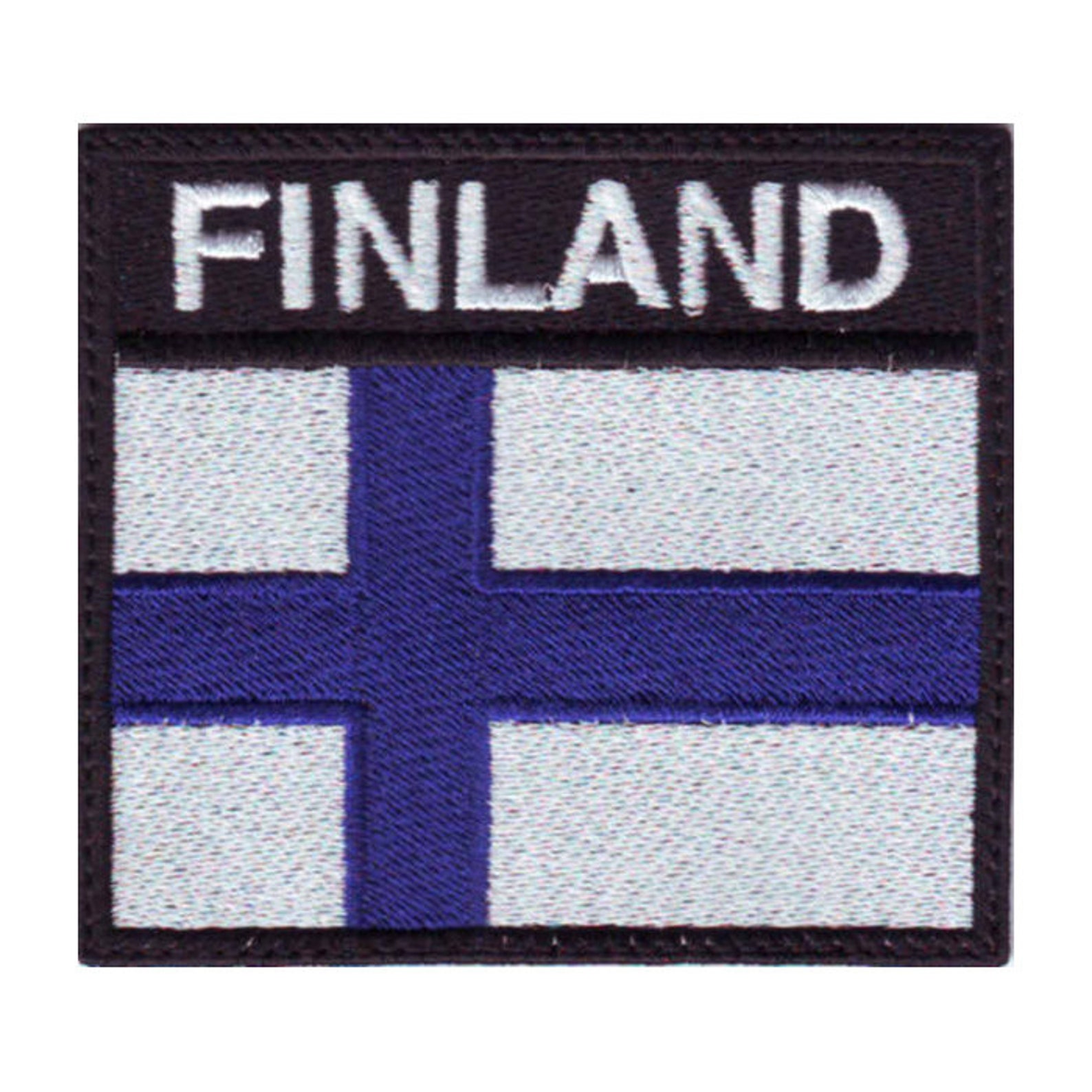 Finland Badge Flag Embroidered Patch - Etsy UK
