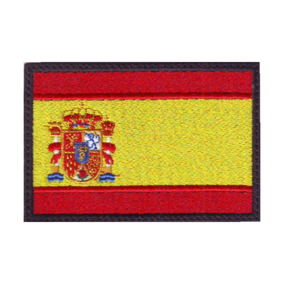 Spain Flag Embroidered Patch - Etsy
