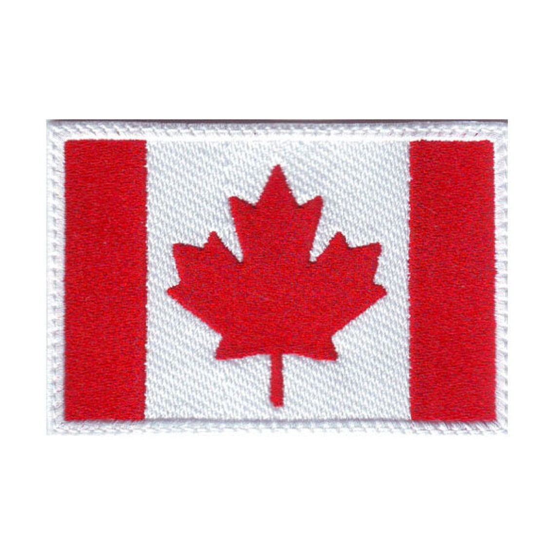 Canada Flag Embroidered Patch - Etsy