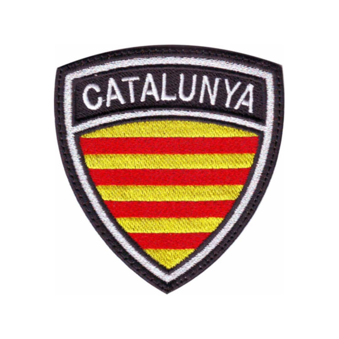 Catalunya Crest Flag Embroidered Patch - Etsy