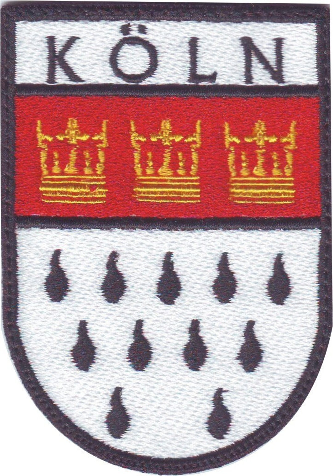 Koln Germany Shield Embroidered Patch - Etsy