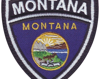 Tiny, Montana State Patch Custom Made - Etsy