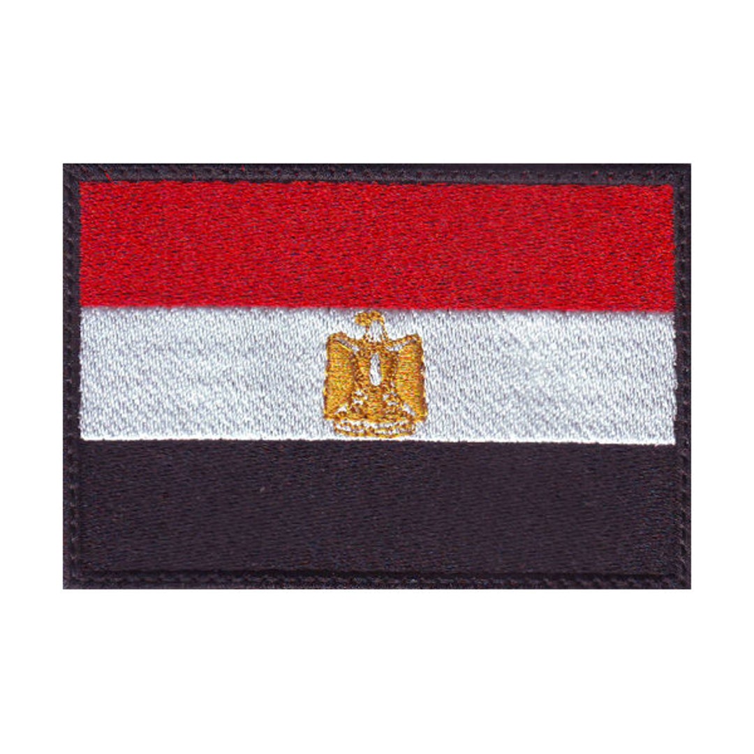 Egypt Flag Embroidered Patch - Etsy