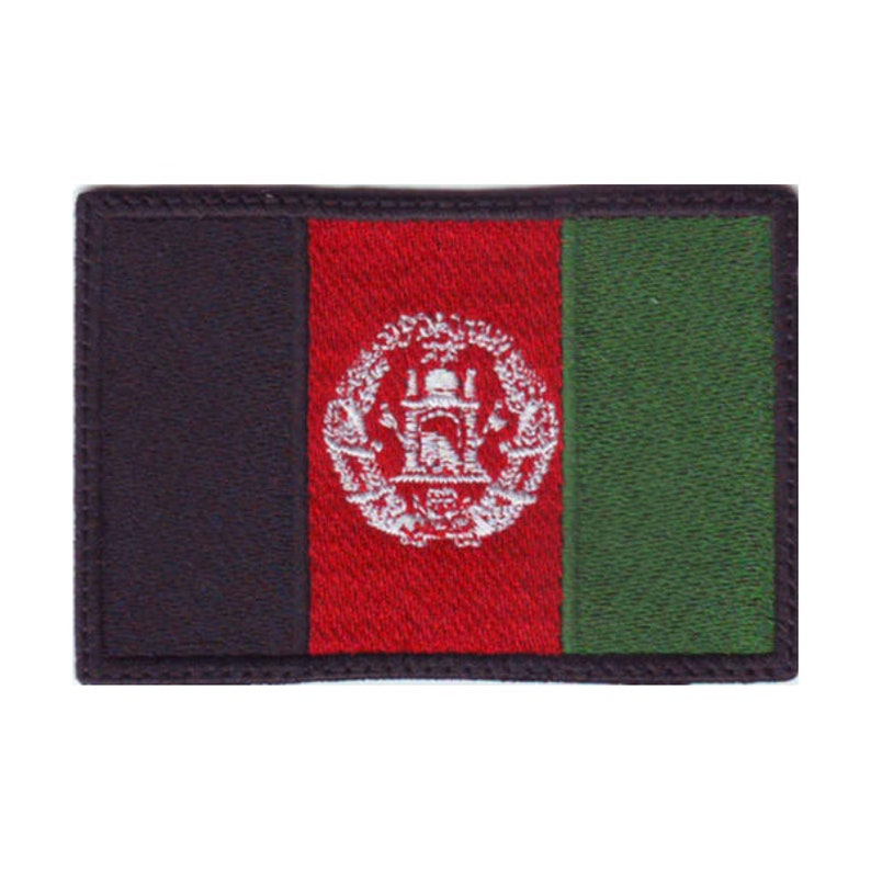 Afghanistan Flag Embroidered Patch - Etsy