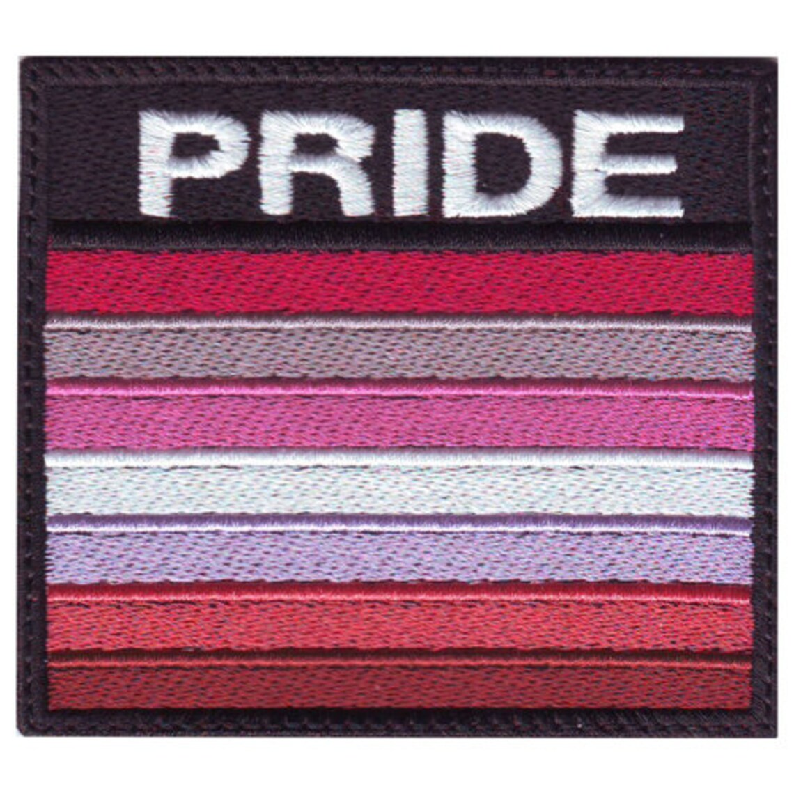 Lesbian LGBTQ Gay Pride Badge Flag Embroidered Patch - Etsy