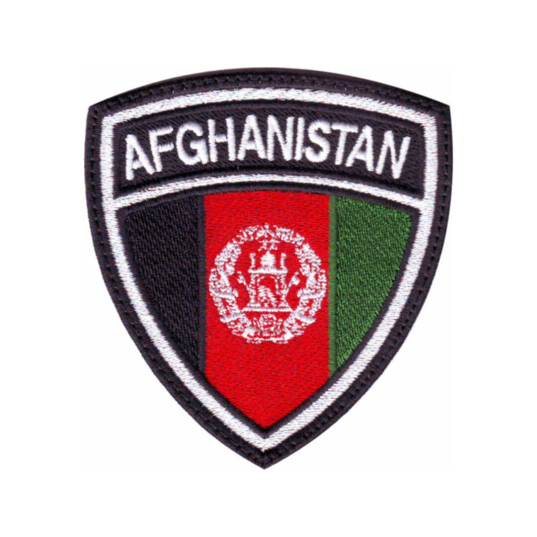 Afghanistan Crest Flag Embroidered Patch - Etsy
