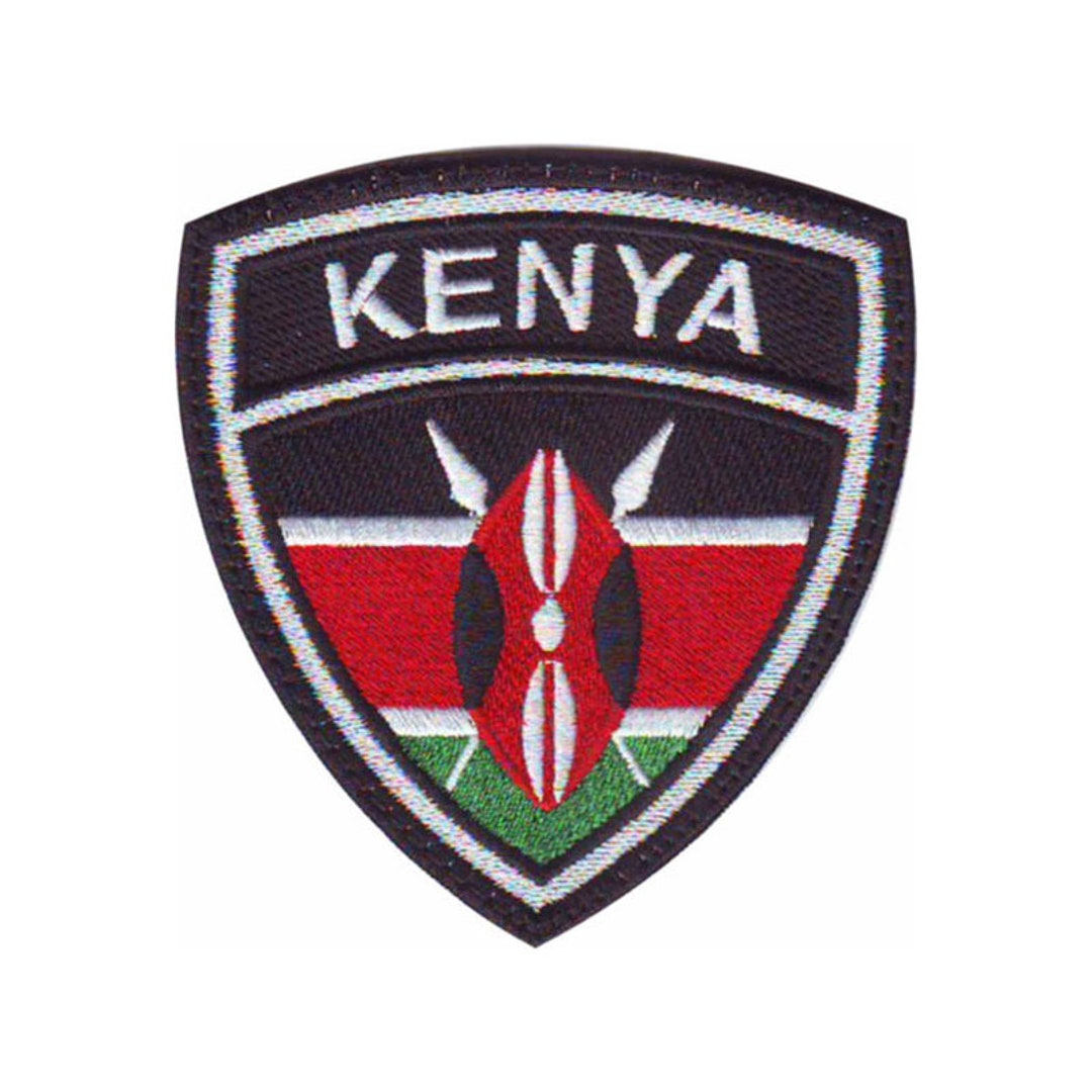 Kenya Crest Flag Embroidered Patch - Etsy