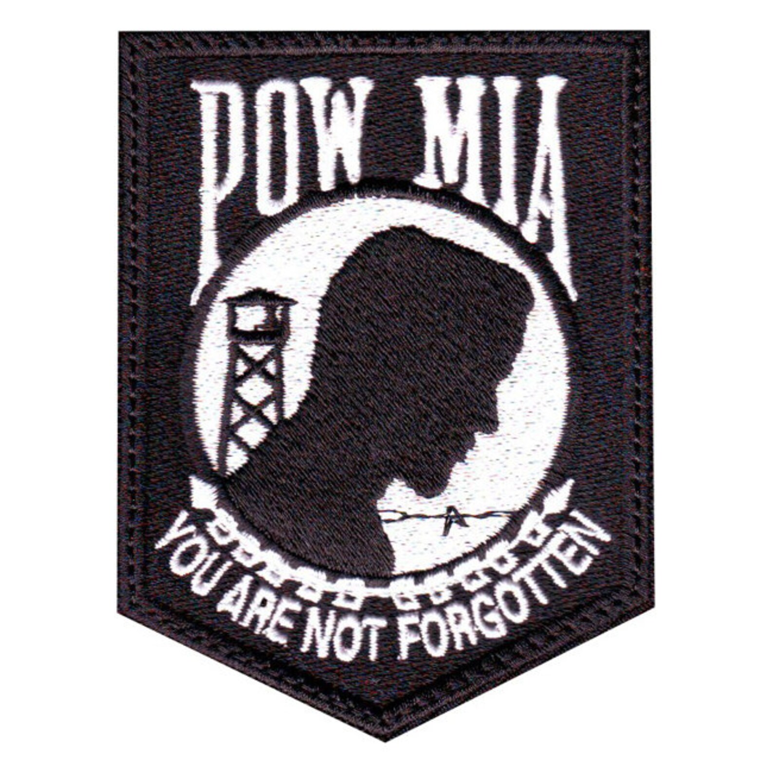 Pow Mia Embroidered Patch | Etsy