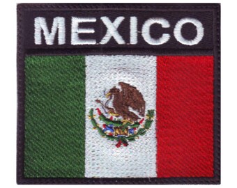Mexico Travel Patch Embroidered Iron on Sew on Badge Souvenir - Etsy UK