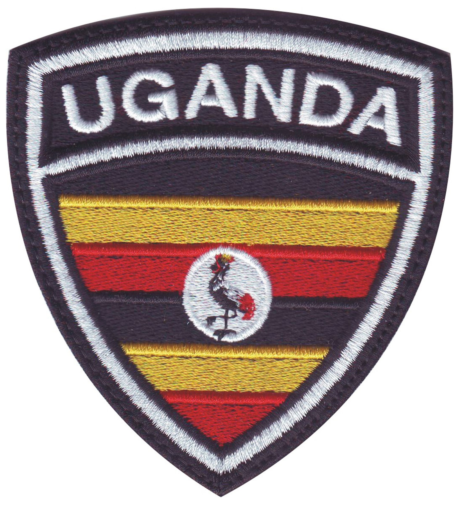 Uganda Crest Flag Embroidered Patch - Etsy