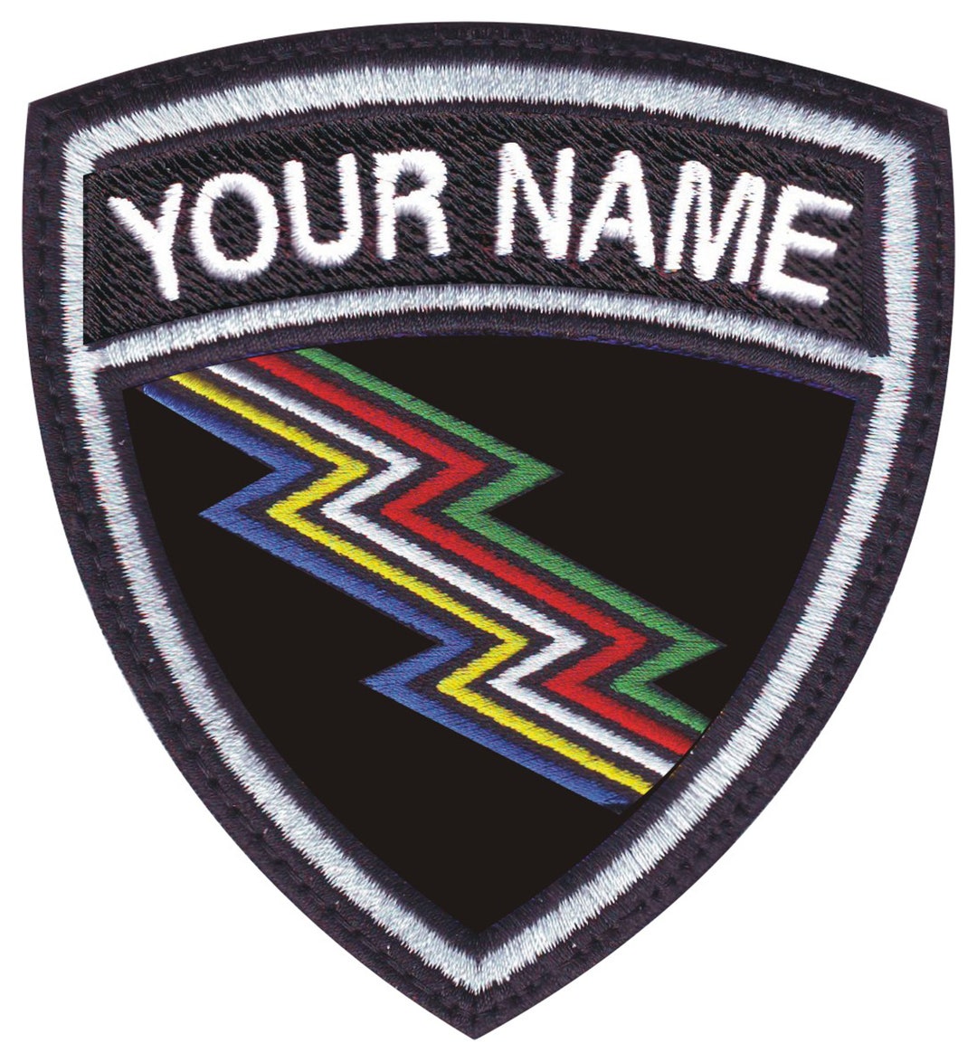 Disability Pride Flag Personalized Crest Flag Name Embroidered Patch - Etsy