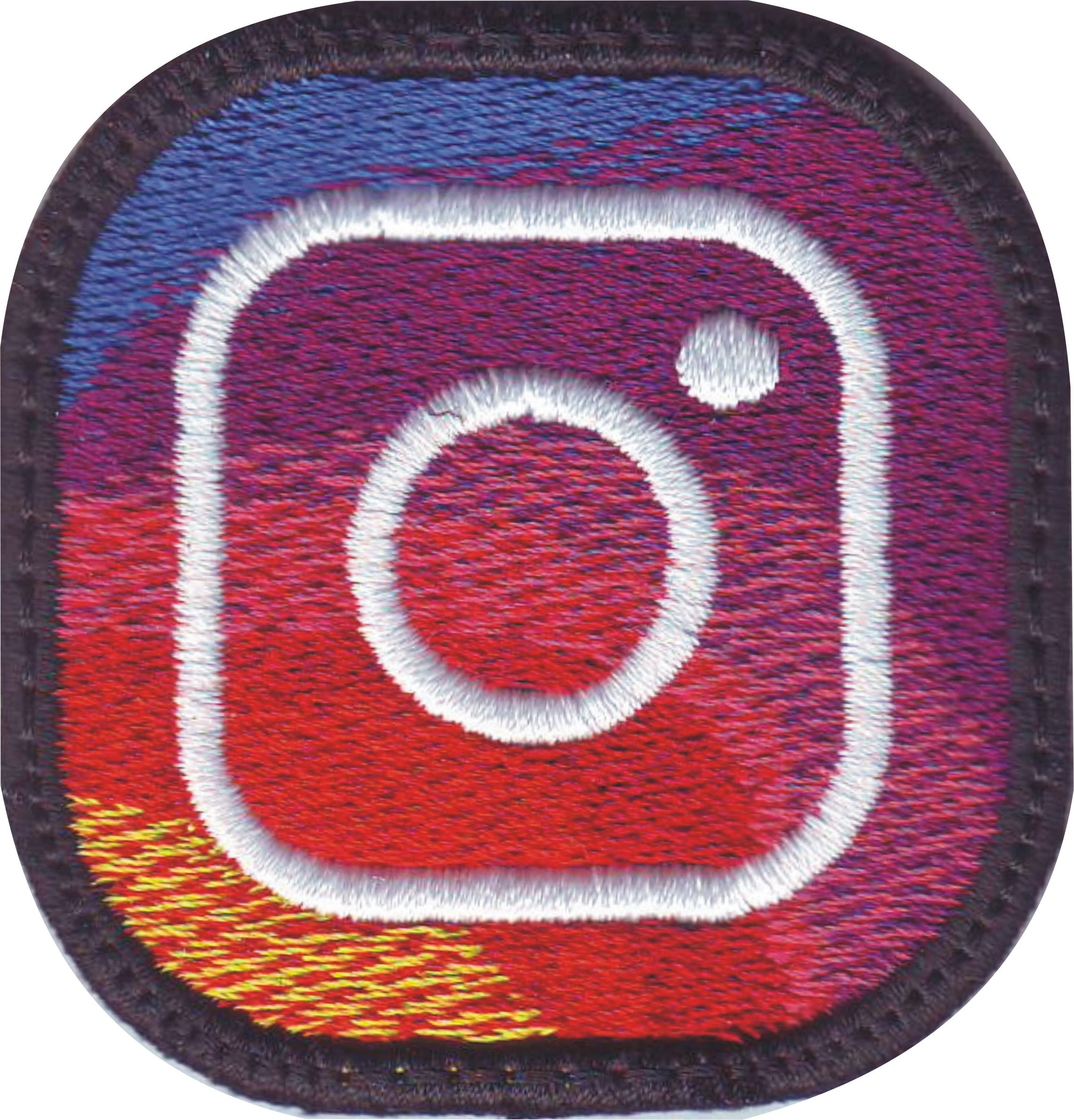 Instagram Logo Social Media Embroidered Patch Different Size - Etsy
