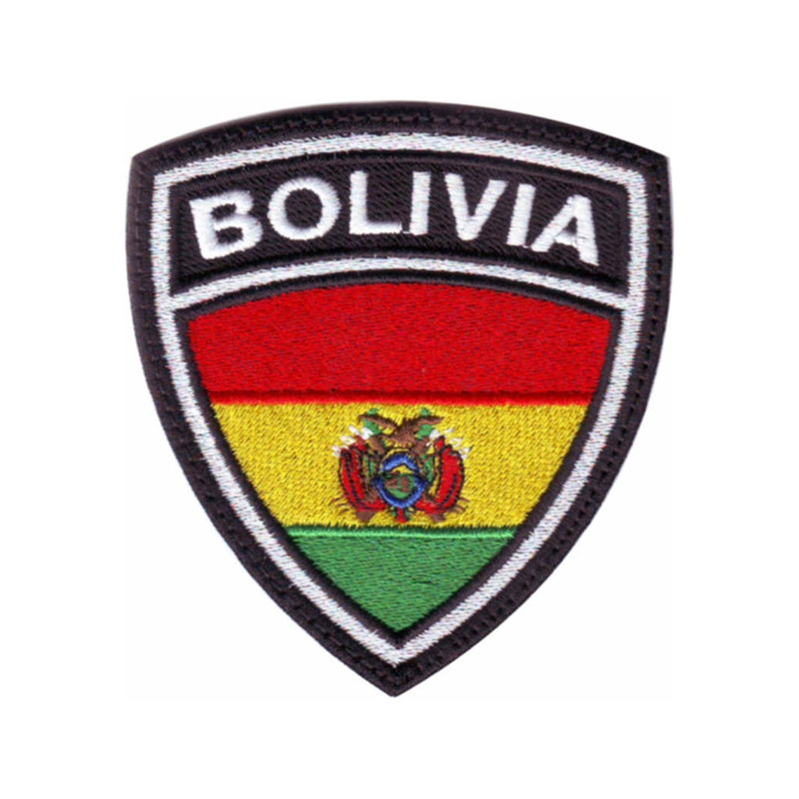 Bolivia Crest Flag Embroidered Patch - Etsy