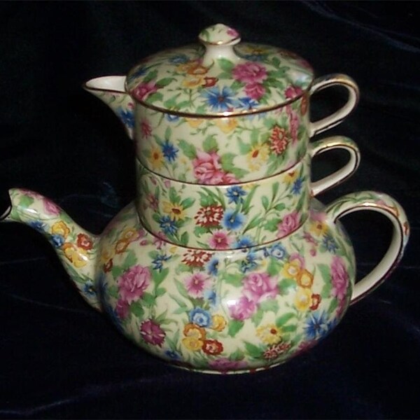 Stacked Teapot - Etsy