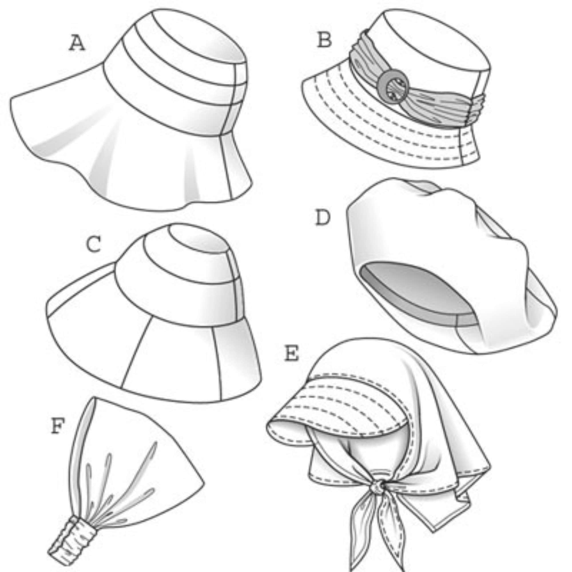 Burda Style 7685, Size (circumference of Head 20-23) - Etsy