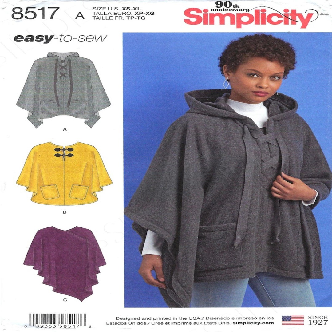 Simplicity 8517, Size A (6-8, 10-12, 14-16, 18-20) - Etsy