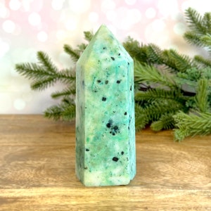 Phoenix Stone Crystal Tower Natural Gemstone Large Statement Piece ...