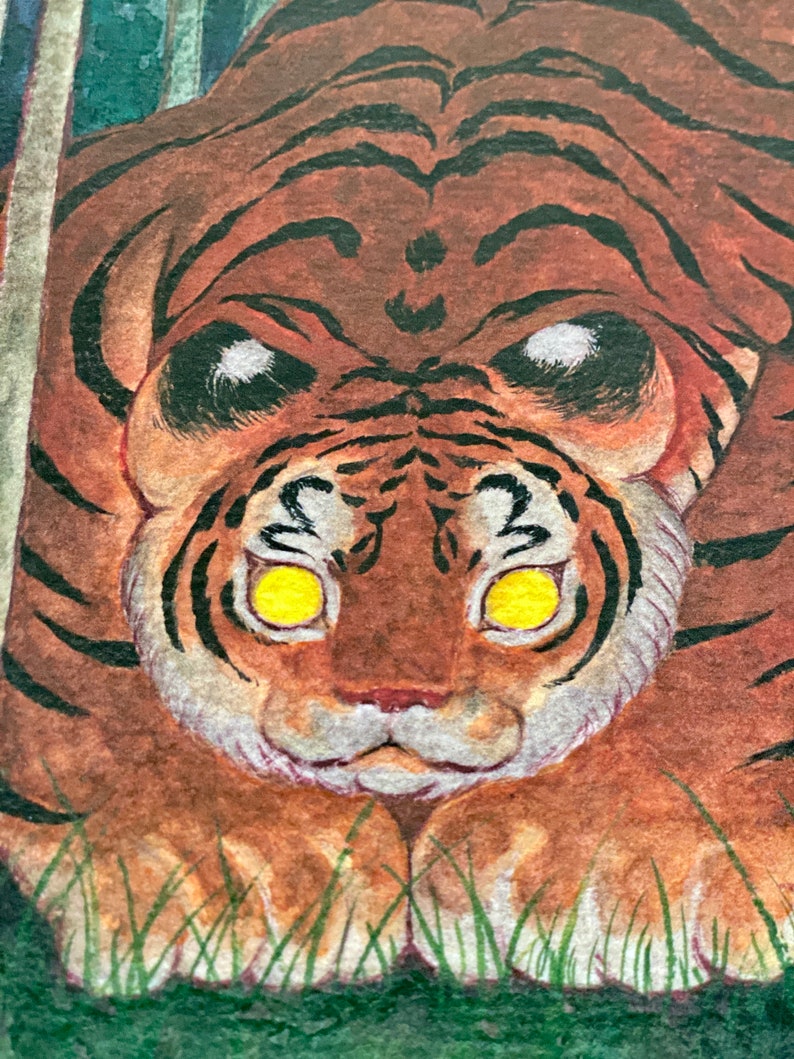 Tiger_hero_poster_print_artprint_watercolor_gouache_ink_originalart ...