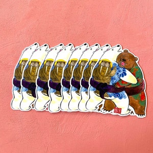Bear_sumo_wrestling_vinyl_sticker_wrestler_polarbear_grizzly_bearart ...