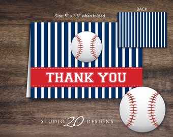 Baseball thank you | Etsy