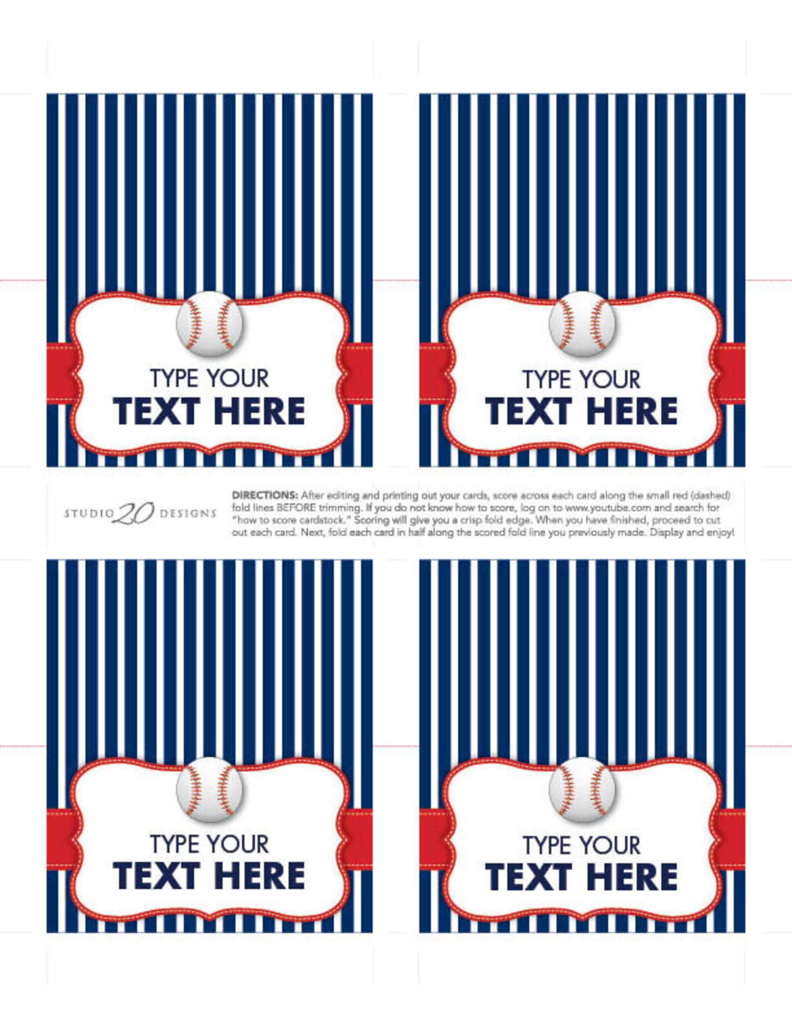 Instant Download Baseball Food Labels DIY Editable Food - Etsy