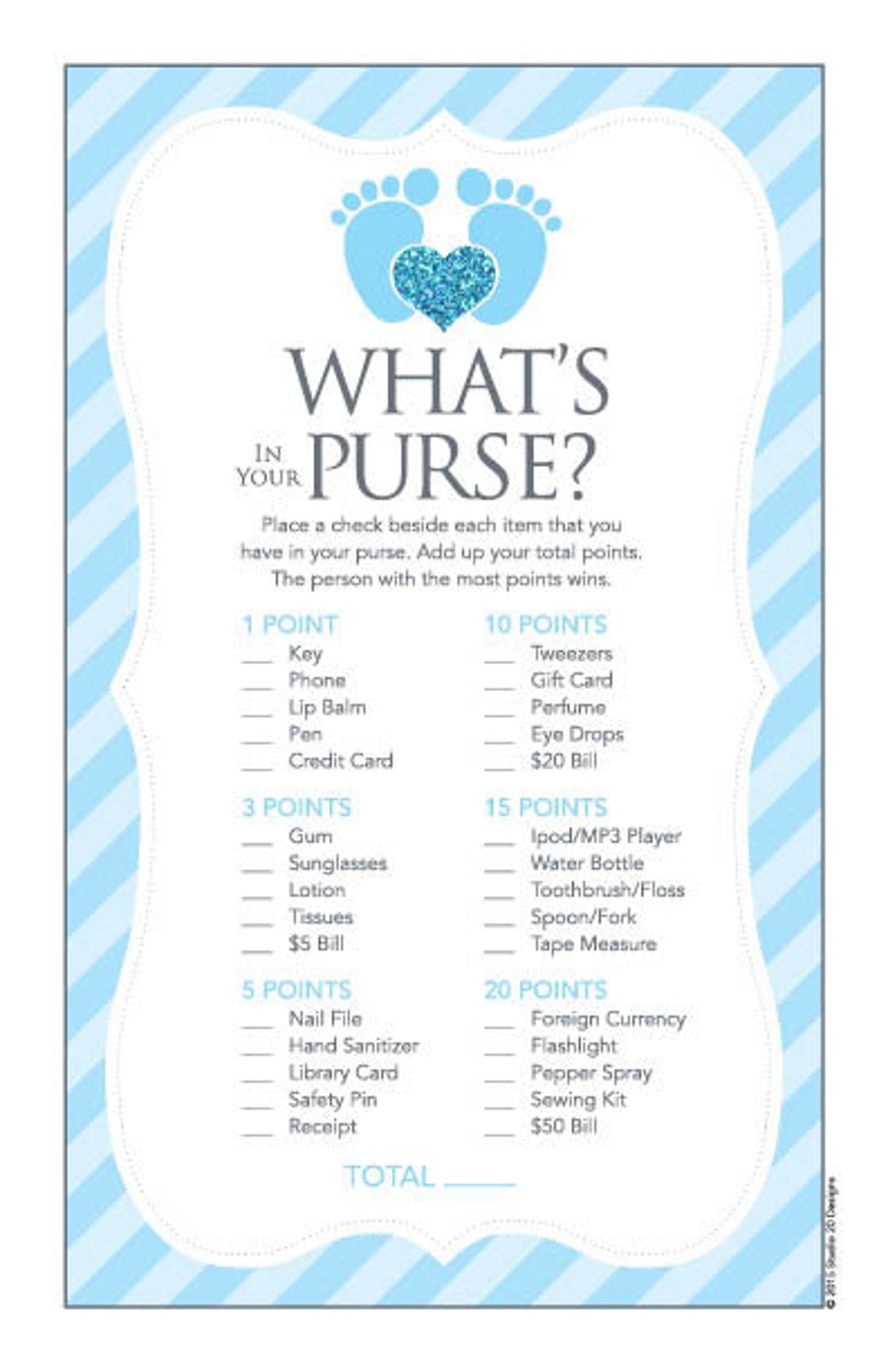 Instant Download Footprint Baby Shower Games Baby Feet - Etsy