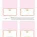 Instant Download Pink Royal Princess Food Labels DIY Editable - Etsy