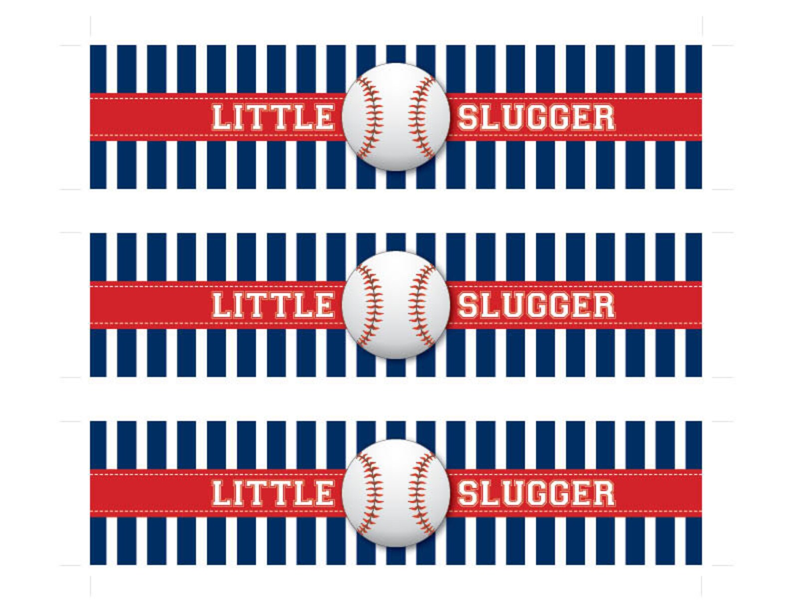 Instant Download Baseball Bottle Labels Printable Baseball - Etsy