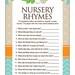 Instant Download Dinosaur Nursery Rhyme Baby Shower Game, Dinosaur Baby ...