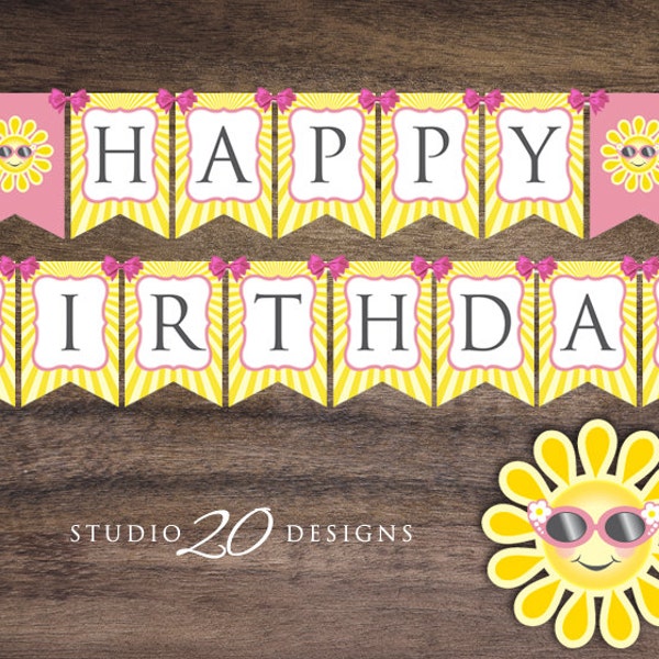 Sunshine Banner - Etsy