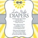 Instant Download You Are My Sunshine Late Night Diapers, 8x10 Yellow ...